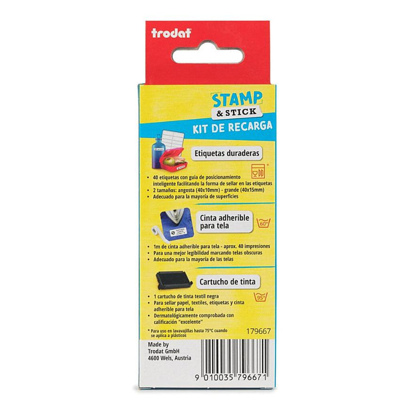 Repuesto Sello Textil Stamp & Stick | Trodat Perú