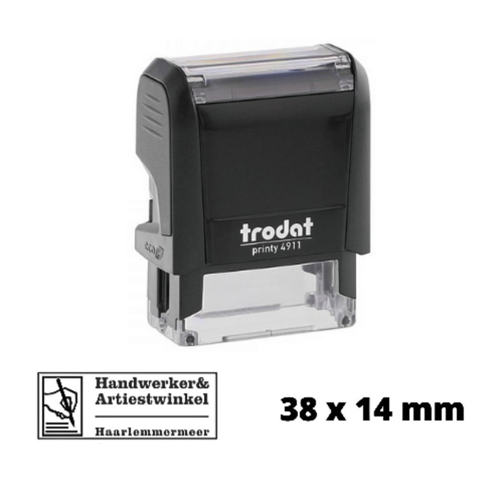 Sello Printy 4911 Personalizado 38x14mm | Trodat Perú